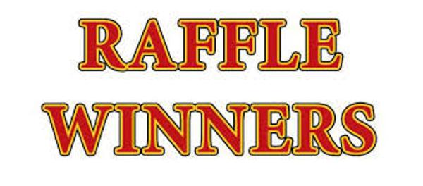 Mega Raffle Winners