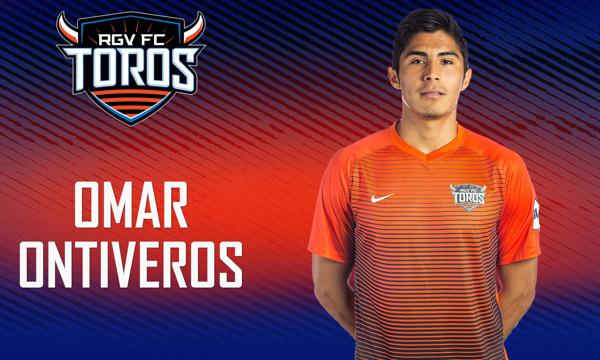 RGV FC Toros Sign Valley Native Omar Ontiveros