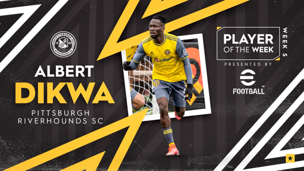 MVA SIMA Alumnus Albert Dikwa named USL Championship Player of the Week