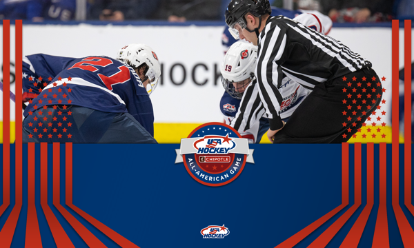 On-Ice Officials Named for 2024 Chipotle All-American Game