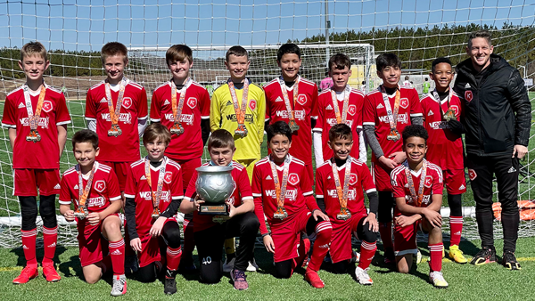 U12 Boys Kickers Red Make History