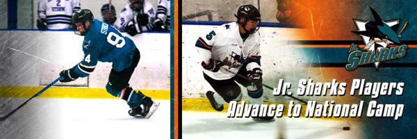 Two Jr. Sharks Advance to USA Hockey National Camp