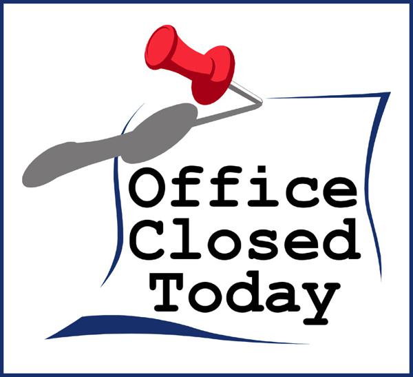 The SAA Office Is Closed Today