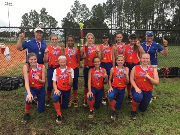 LBR 14U Softball Team wins District Championship - headed to States