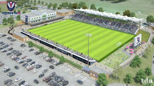 Tormenta FC Releases Stadium Renderings