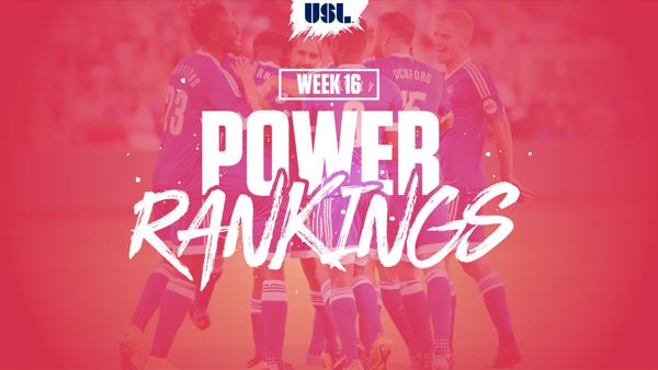 USL Power Rankings – Week 16