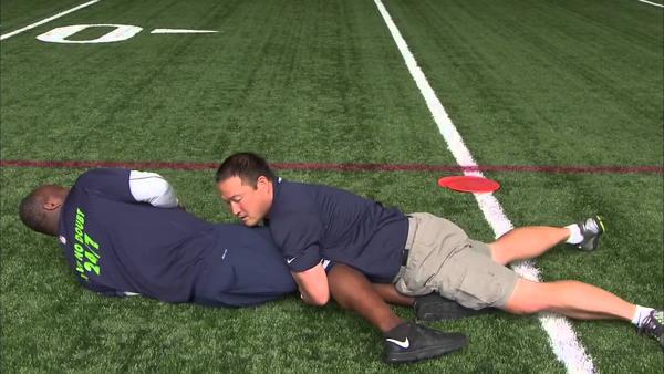 Staying Low While Tackling in Pee Wee Football