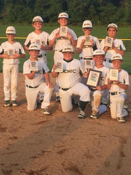 GORC Baseball - GORC 9U Team Wins Olney Walk the Plank Tournament