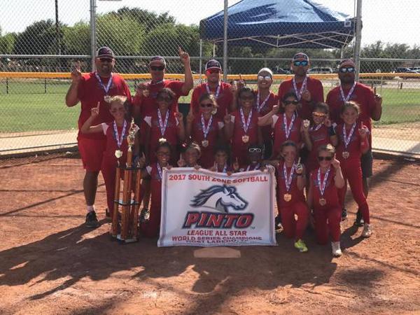 2017 Pony Softball Pinto South Zone World Series Champions