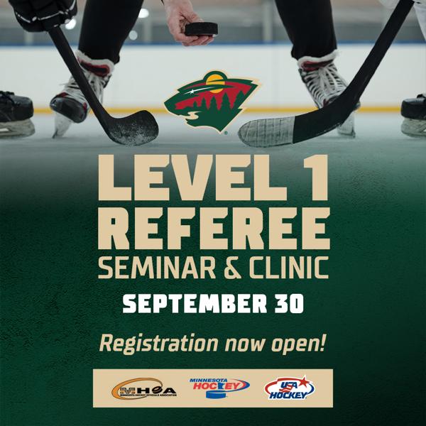 Level 1 Referee Seminar & Clinic Announced