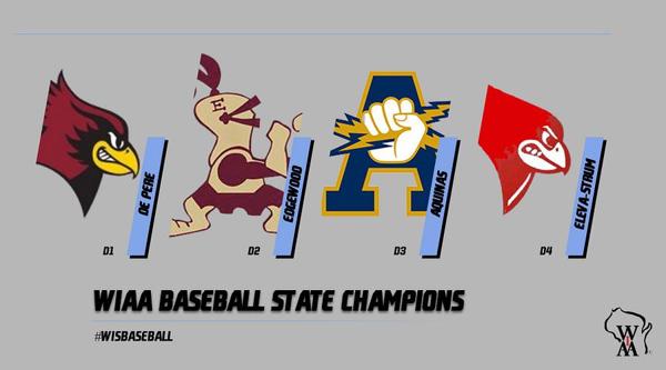 Four Champions Crowned at the 2024 WIAA State Baseball Tournament