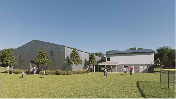 Multi-Sport Indoor Training Facility Complete