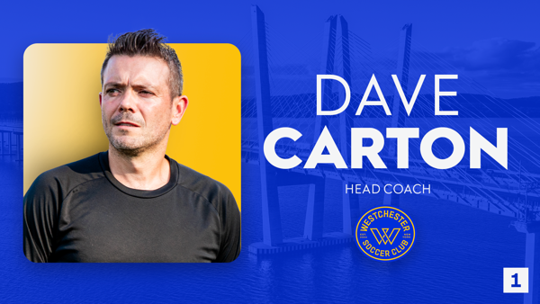 Westchester SC hires Dave Carton as its first head coach