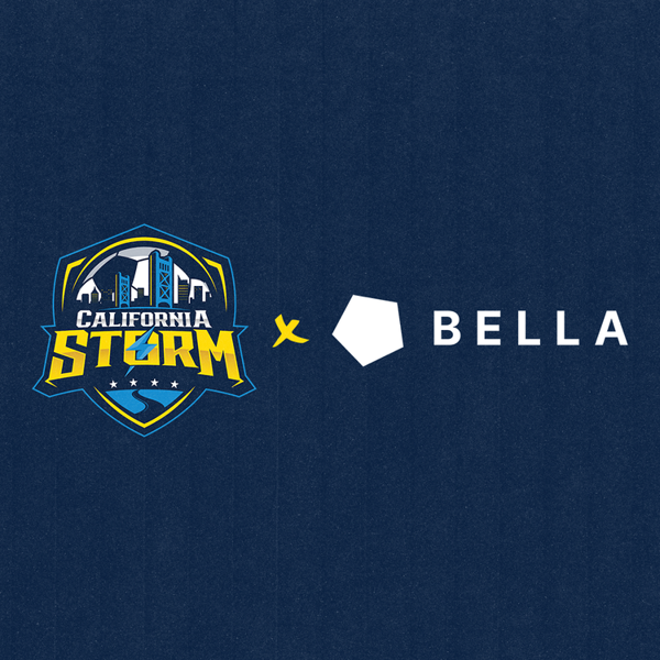 CALIFORNIA STORM SIGNS PARTNERSHIP WITH BELLA FOOTBALL