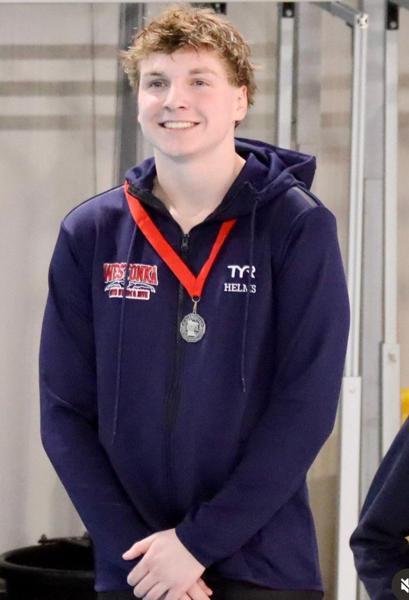 Bryce Helms Advances to Boys Swim State Tournament