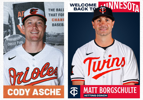 FORMER SLABA PLAYERS AGAIN NAMED MLB HITTING COACHES