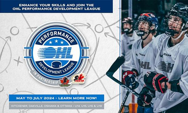 Registration Open for 2024 OHL Performance Development League