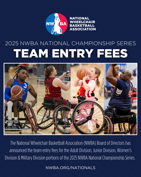 Team Entry Fees Announced for the 2025 NWBA National Championships