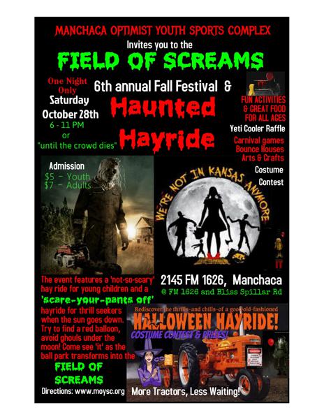 Haunted Hayride - Field of Screams