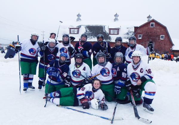 Frozen Snappers Celebrate Two Decades of Women’s Hockey
