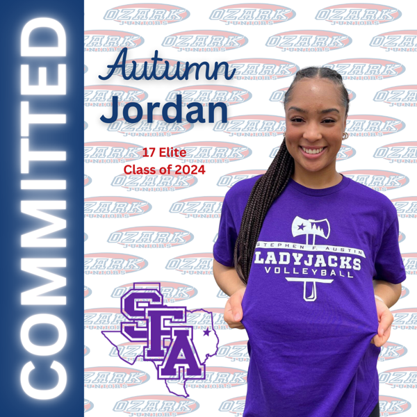Autumn Jordan commits to Stephen F Austin