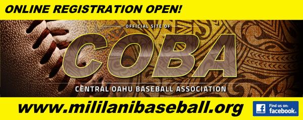 DON'T WAIT! COBA SPRING 2024 SEASON REGISTRATION IS OPEN!