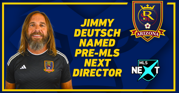 RSL-AZ announces Jimmy Deutsch as Pre-MLS Next Director