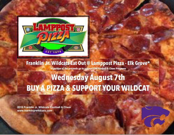 Lamppost Pizza Night!