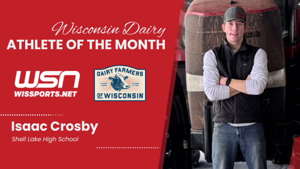 Wisconsin Dairy Male Athlete of the Month: Isaac Crosby, Shell Lake ...