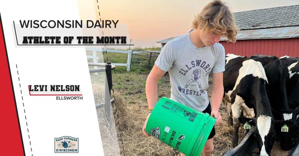 Wisconsin Dairy Athlete of the Month: Levi Nelson, Ellsworth