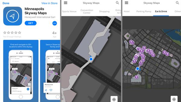 New Minneapolis skyway app helps fans navigate the Bold North