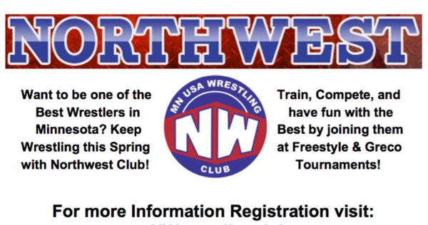 Northwest Club Practice Begins MONDAY, March 5th, 2018