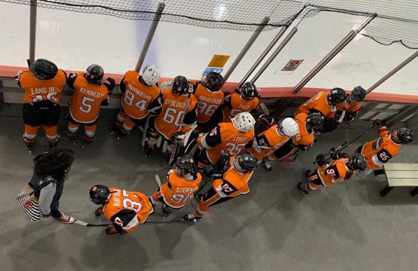 Pee Wee A National sweeps two-games series against Southern Maryland Sabres
