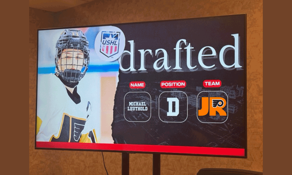 Michael Leuthold Taken by Waterloo in 4th round of USHL Draft