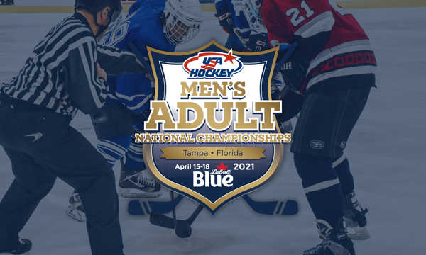 2021 Labatt Blue/USA Hockey Men's Adult National Championships Begin ...