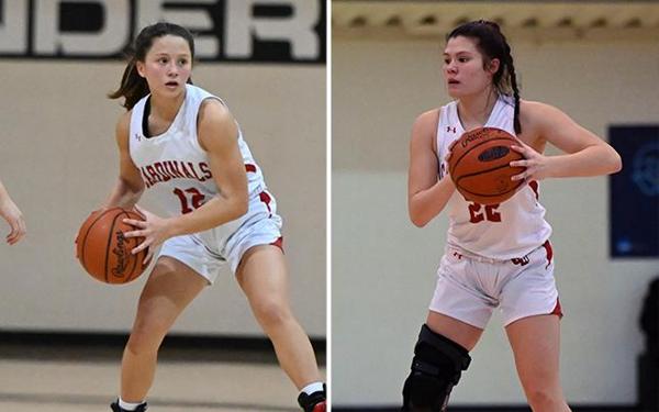 Upper Dublin sisters Amy and Megan Ngo pushing each other in final ...