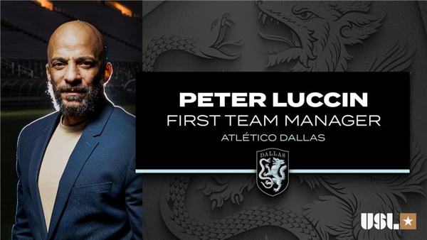 Atlético Dallas Appoints Peter Luccin as First Team Manager