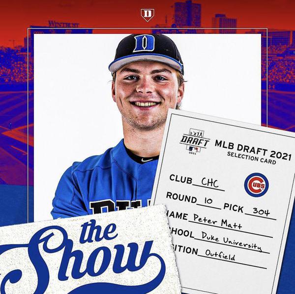Peter Matt Drafted By Chicago Cubs