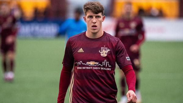 Rhys Williams signs new two-year deal with Detroit City FC