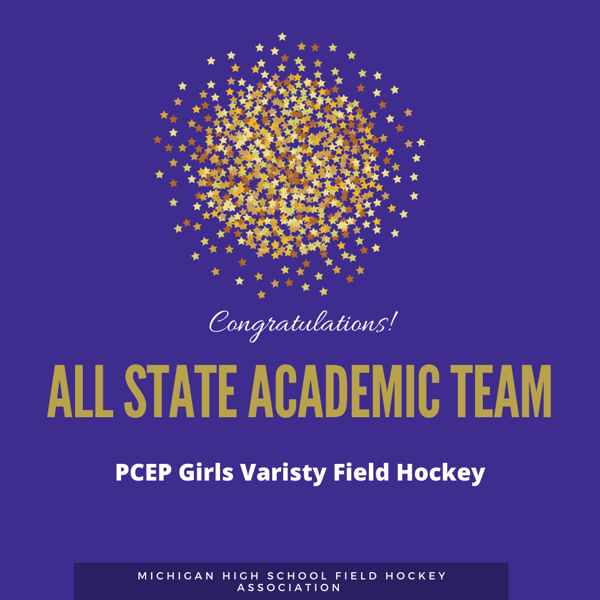 PCEP Girls Field Hockey Receives Academic Honors