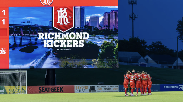 Richmond Kickers play Spain's CD Leganés to 1-1 draw