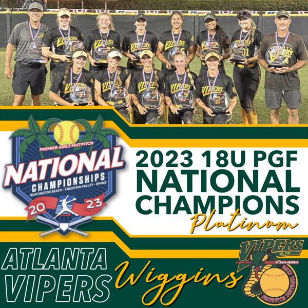 Vipers Wiggins are the 18U PGF National Champions