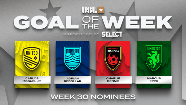 USL Championship Goal of the Week – Week 30