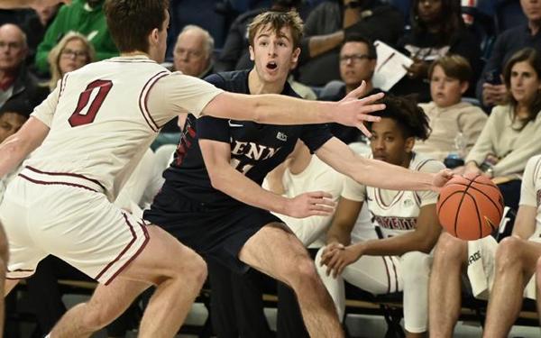 Brown continues hot start as Penn MBB beats Lafayette