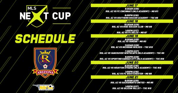 RSL AZ MLS Next Teams Set To Face MLS Academy Teams At MLS Cup Showcase