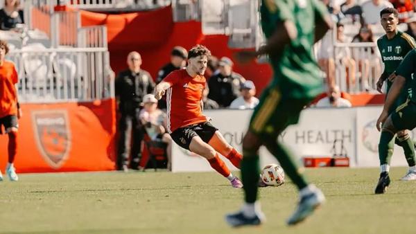 Rising FC battles to narrow defeat against Timbers