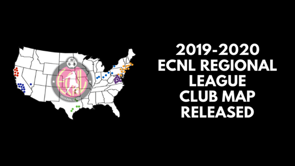 Girls ECNL Unveils ECNL Regional League Club Map