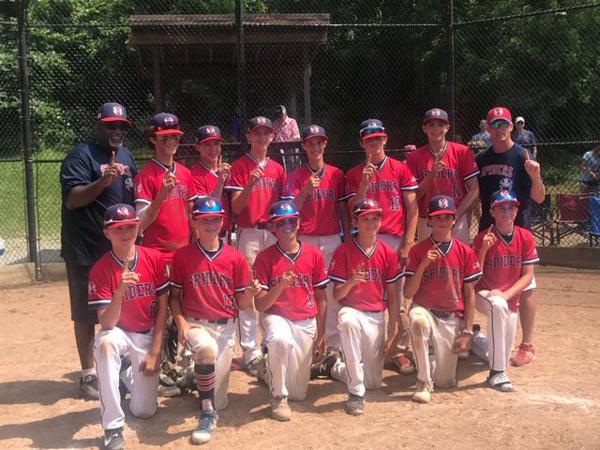 Spiders Baseball 14U -- Tournament Champions
