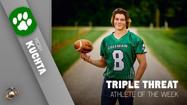 Triple Threat Athlete of the Week: Micah Kuchta, Coleman