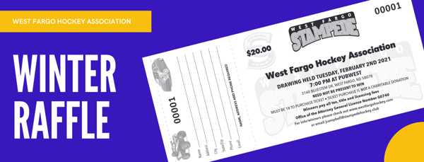 Final Winter Raffle Turn In Dates